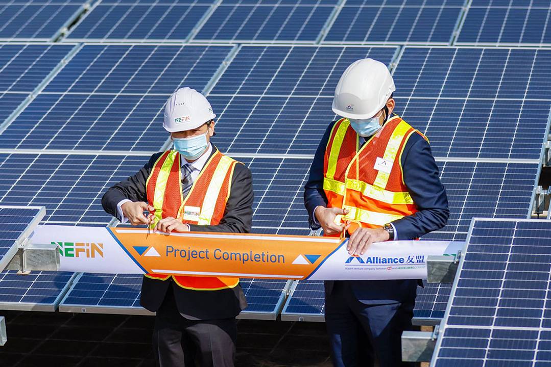 NEFIN and Alliance complete major solar power projects in Hong Kong