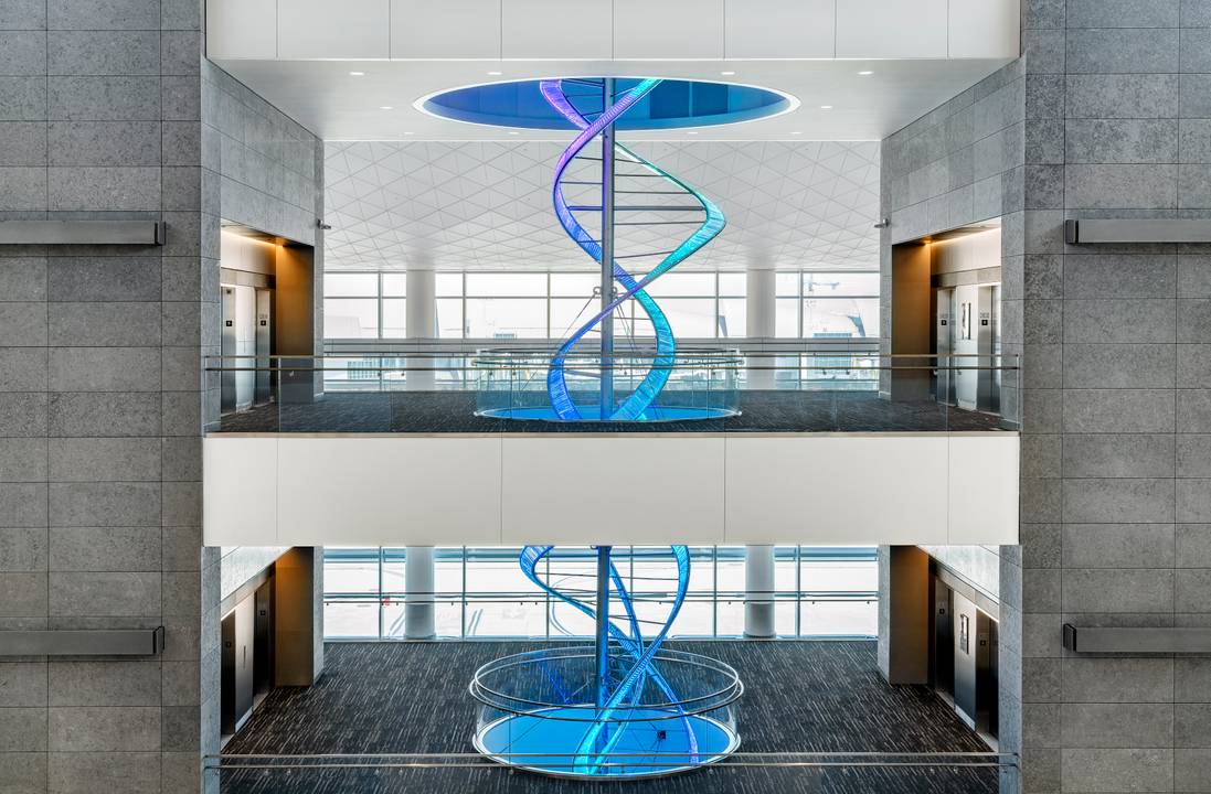 Preciosa Lighting creates a dynamic lighting installation for LAX
