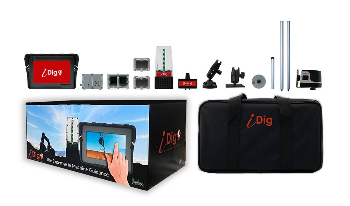 iDig offers solar-powered 3D excavator guidance system