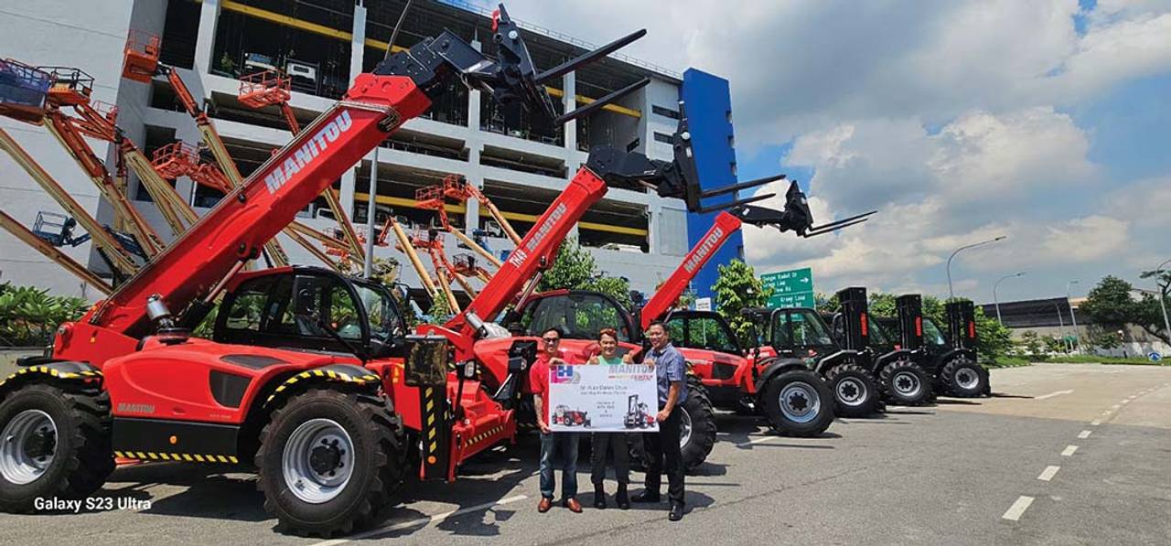 Singapore’s Lian Hup Brothers acquires eight Manitou machines