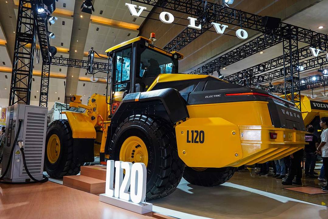 Volvo CE introduces L120 Electric wheel loader to Indonesian market