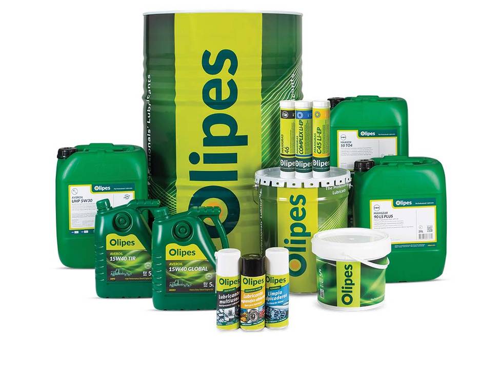 Olipes: the expert in lubricants for industrial machinery and vehicles