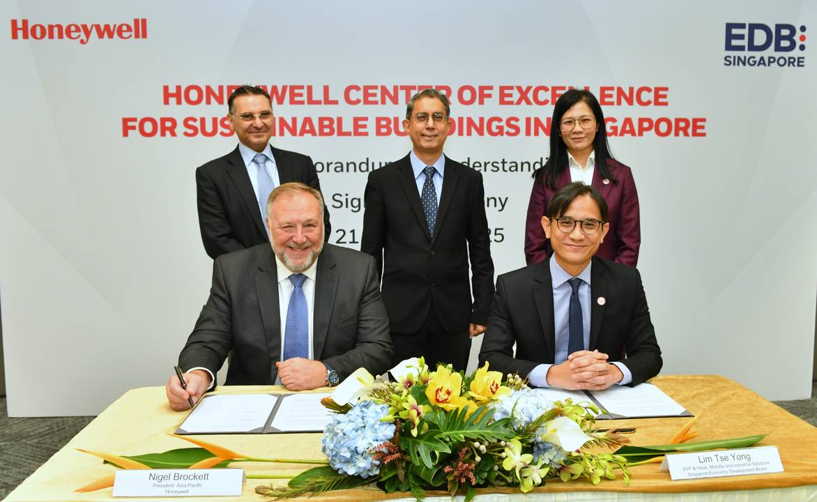 Honeywell to Establish a Centre of Excellence in Singapore to Reduce ...