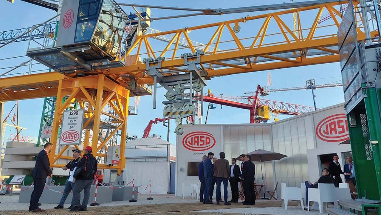 Jaso celebrates 50th anniversary with new lifting solutions at bauma