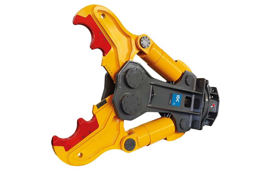 New Indeco IDC demolition jaw attachment