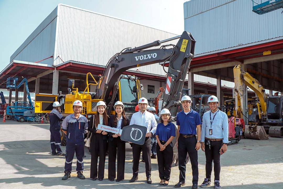 Thai rental company Aktio switches to Volvo machines with record order