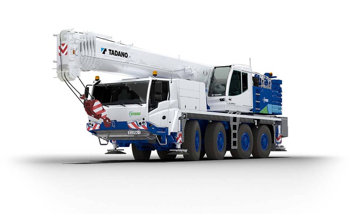 New hybrid all-terrain cranes from Tadano