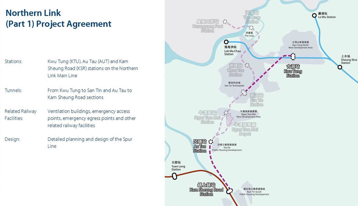 MTR Corp signs Hong Kong’s Northern Link (Part 1) project agreement ...