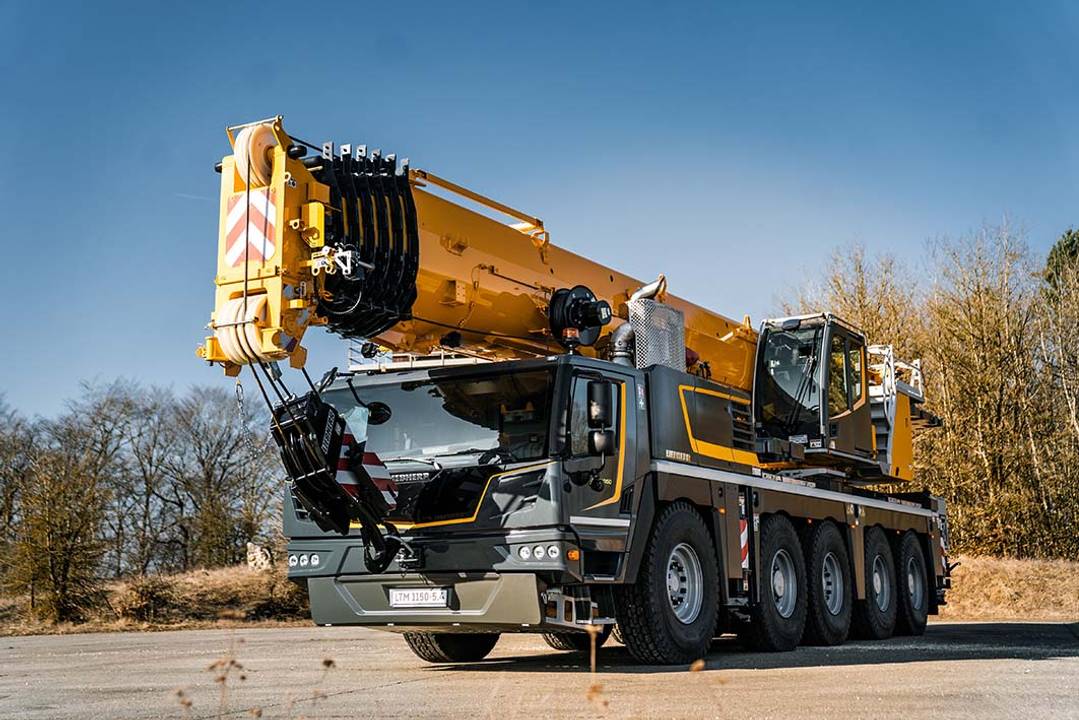 Liebherr LTM 1150-5.4 mobile crane with new Liccon3 control system