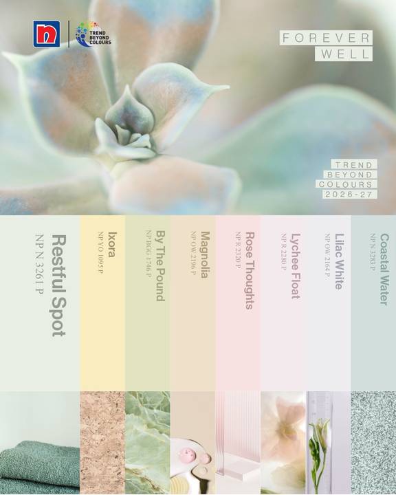 Nippon Paint Reveals 4 Global Mindsets Shaping Colour Trends in 2026–27