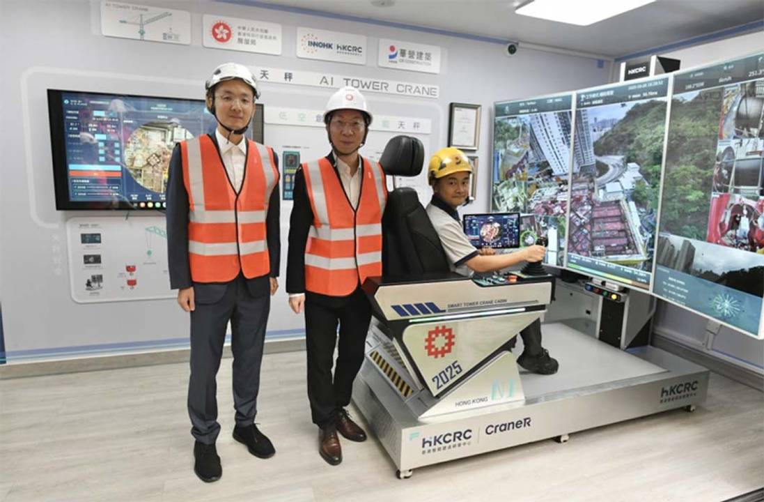 HKCRC pioneers AI tower crane system in Hong Kong’s Pak Tin Estate ...